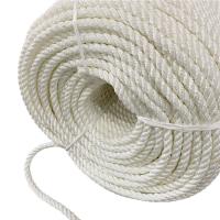 China 3-Strand Nylon Twisted Rope 4mm-28mm Diameter | High Strength Marine & Industrial Polyamide Rope for sale