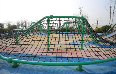 China Outdoor Commercial Playground Rope Climbing Nets - Custom Sizes with Combination Rope Material for Children for sale