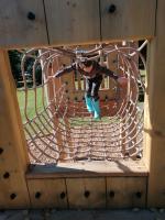 China 16mm Polyester Rope Net Tunnel for Playgrounds - Custom Sizes Available from 1x3m | Florescence Brand for sale