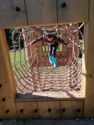 China 16mm Playground Combination Rope Tunnel for Kids Outdoor Climbing Equipment - 7 Day Delivery for sale