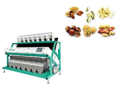 China Glory Series Nuts Color Sorter 256-640 Channels 0.07mm Accuracy Tiny Defects Detection for sale