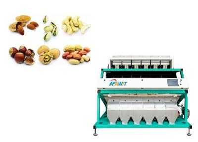 China Precise Solenoid Valve Peanut Color Sorter 5400 Pixel CCD Image Processing System for sale