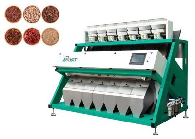 China Intelligent Cleaning CCD Spice Color Sorter 256 Channels 2.4kw 110-220V for sale