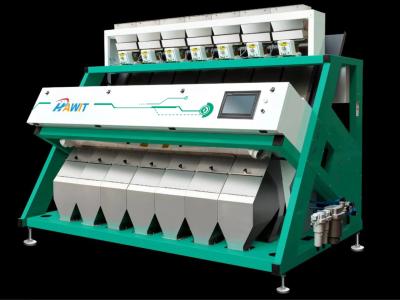China RGB Wheat Color Sorter 448 Channels Remote Control 5-10 t/h Great-7 for sale