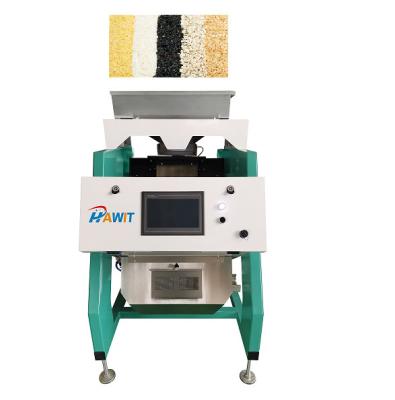 China High Quality CCD Camera And High LED Light Source Rice Color Sorter for sale
