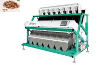 China 5400 Pixel Full Color CCD Camera Nuts Color Sorter Machine 448 Chutes Toshiba for sale