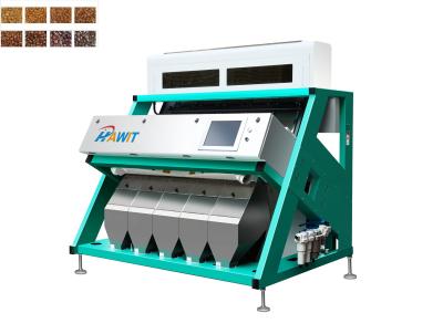 China Coffee Bean Color Sorter 320 Channels 5 Chutes CCD Sensor Sorting Machine 4-8 t/h for sale