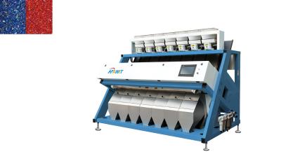 China 448 Channel Plastic Color Sorting Machine 4.1kw High Accuracy Industrial Color Sorter for sale