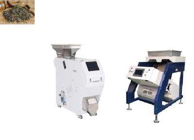 China High Precision Mini Tea Color Sorter Machine 3 Channels 60kg/h Capacity for sale