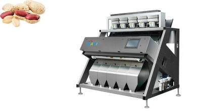 China Intelligent Peanut Color Sorter 220V 50HZ 128 Channels 0.04mm² Accuracy for sale