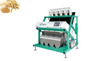 China Data Synchronization System Wheat Color Sorter 64 to 640 Channels All LED Lamps for sale