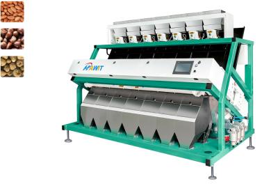 China Automatic Fault Detection Nuts Color Sorter 5400 Pixel CCD Optical Sorting Machine for sale