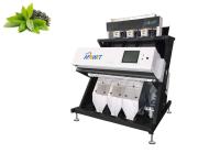 China 3 Chutes Self Checking System Spire Model Tea Color Sorter 64 Channels 1.0kw for sale