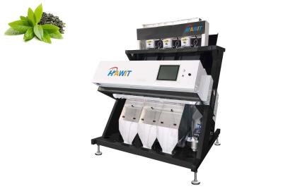 China 3 Chutes Self Checking System Spire Model Tea Color Sorter 64 Channels 1.0kw for sale