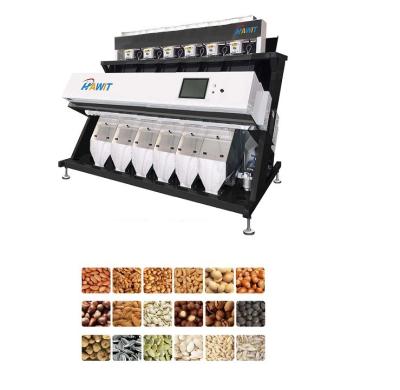 China LED Lighting System With Thermal Dissipation Peanut Color Sorter for sale