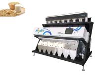 China Intelligent Software High Accuracy Multitasking Nuts Color Sorter 5400 Pixel CCD for sale