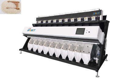 China Glass Sorting Technology Rice Color Sorter 10 Chute 630 Channels 1-3 t/h 189 Channels for sale