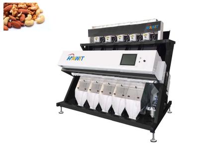 China Industrial Cashew Color Sorter 4-8 T/H 320 Channels LED Sorting Machine for sale