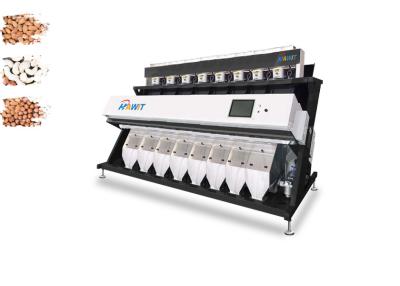 China LED Light Control Nuts Color Sorter Machine 256-640 Channels 99.99% Accuracy for sale