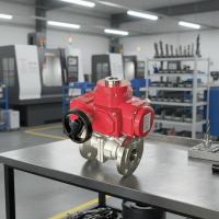 China Wholesale Low Price WCB, 304, 316, 316L Material DN50~DN300 Electric Flange Ball Valve 2