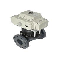 China 3/4in12in Special Shut-off Valve with Miniaturized Electric Cast Steel Diaphragm Control Mechanism Explosion-proof  Intelligent for sale