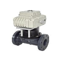 China 3/4in12in Special Shut-off Valve with Miniaturized Electric Cast Steel Diaphragm Control Mechanism Explosion-proof  Intelligent for sale