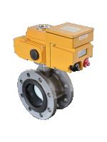 China 2-inch 40-inch Electric Flanged Soft-sealed butterfly Valve, 0° - 90° Adjustable. Suitable for Normal Pressure Operation. for sale