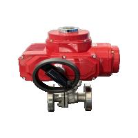 China 2in 10inExplosion Proof Electric Ball Valve, Flange Type, WCB/Stainless Steel, or Oil Gas Chemical IndustryDC24VAC110V220V380V for sale
