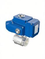 China 1/2 In11/2 Ch WCB Stainless Steel Electric Quick-connect Threaded Ball Valve Is Lightweight and CompactDC24VAC110V220V380V for sale