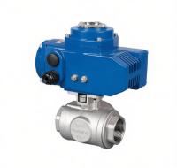 China 1/2 In11/2 Ch WCB Stainless Steel Electric Quick-connect Threaded Ball Valve Is Lightweight and CompactDC24VAC110V220V380V for sale