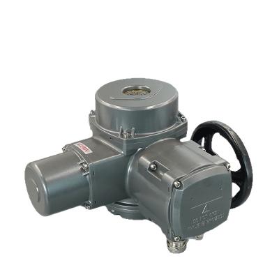 China 0.1-10KW Intelligent Aluminum Alloy Straight-Running Multi-Turning Electric Actuator AC 110V 220V 380V IP68 Protection PLC for sale