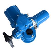 China AC 110V/220V/380V DC24V Multi-turn Aluminum Alloy Electric Actuator Manual Wheel Switch Adjustment IP67 Protection 50-3500Nm for sale