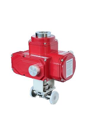 China 1/2in 4in WCB Stainless Steel Bidirectional Electric Explosion-Proof Diaphragm Valve for High Temperature DC24VAC110V380V220V for sale