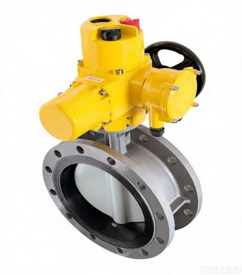 China 2IN10INelectric Actuated Hard-sealed Angle-travel butterfly Valve,DC24VAC110V220V380VStandardt/Intelligent Type Various Calibers for sale