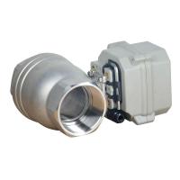 China HOT A150-T50-S2-B 2 Inch DN50 DC12v DC24v Motorized Ball Valve with Manual Override High Temperature Water for sale