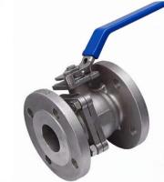 China 2PC Manual Floating Ball Valve Reducer Bore WCB Stainless Steel Flange Thread End PN16 Class150 Industrial Water Oil Gas Valve for sale