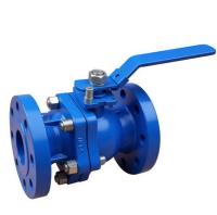 China 2PC Manual Floating Ball Valve Reducer Bore WCB Stainless Steel Flange Thread End PN16 Class150 Industrial Water Oil Gas Valve for sale