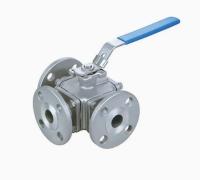 China Factory Wholesale Price Stainless Steel 304 3 Way Ball Valve Waterproof Three-way Valve for Water Control for sale