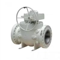 China High & Low Temperature Resistant Manual Top Entry Trunnion Ball Valve, Stainless Steel Industrial Valve for sale