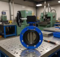China 2in-48in Large Caliber WCB SS304/316 Flange Soft Seal Double Flange Concentric butterfly Valve with Gearbox  Standard for sale