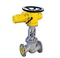 China Hot Sale Electric Flange Stop Valve DN100 with Multi Turn Modulating Motorized Actuator 4-20mA Feedback for Water Oil Gas OEM for sale
