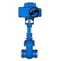 China Regulation Weld Electric 4 Inch Gate Valve Carbon Steel 20Mpa 25Mpa 32Mpa Class1500 380V Multi-turn Motorized Electric Actuator for sale