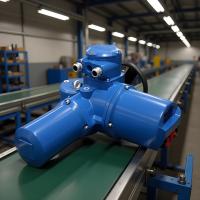 China Knife Gate Valve with Electric Actuator for Sewage Pulp Motorized Slurry Gate Valve Wear-resistant Manual Type for sale