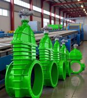 China 2in 40in Large Diameter Flange Cast Iron Electric Hard Seal Gate Valve for Municipal Water Supply Support Remote Control for sale