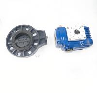China 1/2-12in 24V DC 220VAC Motorized Butterfly Valves PVC  Upvc Valves with Electrical Actuator for sale