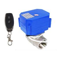 China I Electric Motorized Actuator DC3-6V AC/DC9-24V AC220V Brass/Stainless Steel/Plastic PVC Ball Valve Water Gas Flow Control for sale