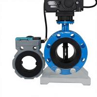 China 2 Inch Solar-powered WiFi Butterfly Valve Cast Iron Heavy Duty for Intelligent Farm Water Supply for sale