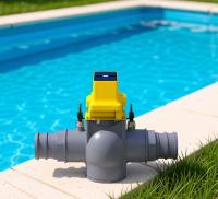 China 4in Smart Solar-Powered 3-Way PVC  Ball Valve for Automatic Irrigation, Wireless 4G/LoRaWAN APP Control & Water Management for sale