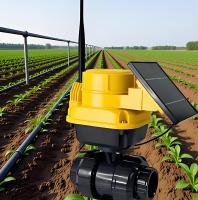 China 1/2IN2IN 2-Way DC9~30V Solar-Powered Electric Motorized DN50 Ball Valve Wireless Remote Control Smart High Temp Water for sale