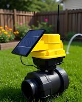 China 1/2IN2IN 2-Way DC9~30V Solar-Powered Electric Motorized DN50 Ball Valve Wireless Remote Control Smart High Temp Water for sale